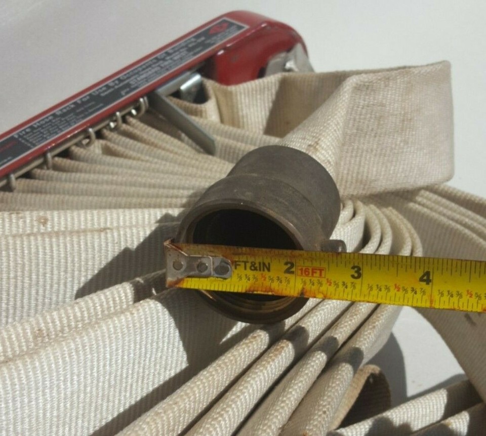 F-M Fireman Hose Rack with Fire Hose. | eBay