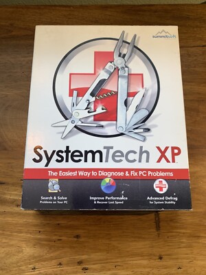 SummitSoft: SystemTech XP PC-CD - NEW in BOX 831666007122| eBay