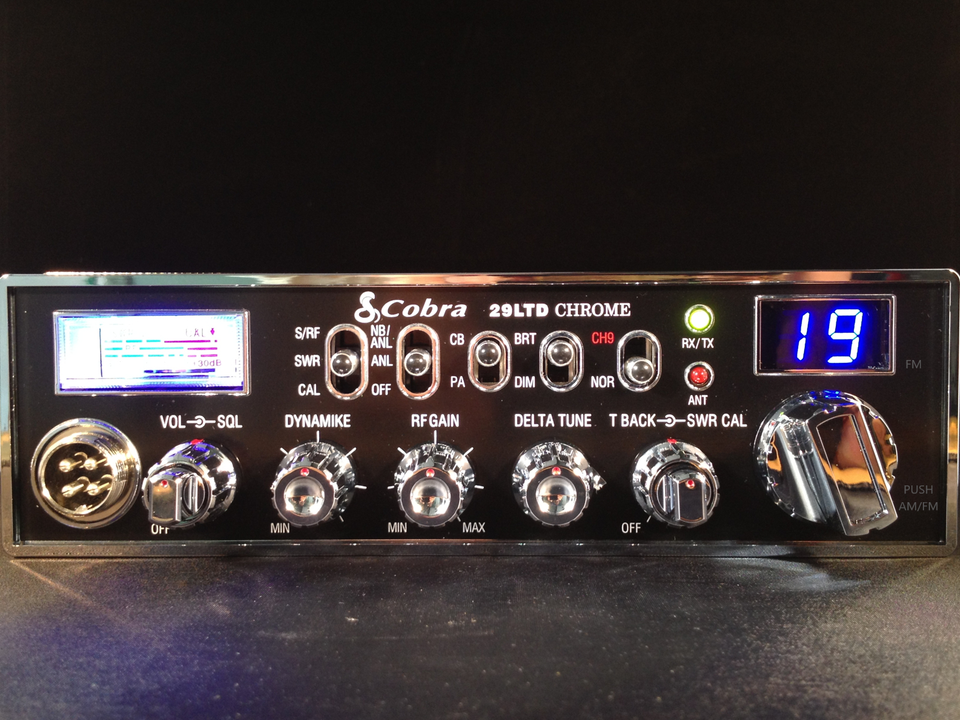 Cobra 29 LTD Chrome AM/FM CB Radio - PERFORMANCE TUNED + RECEIVE ...