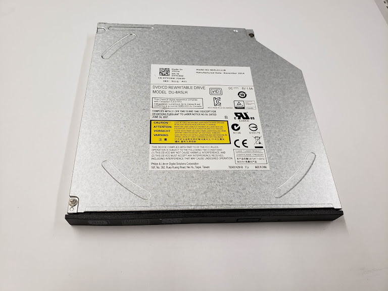 DU-8A5LH 9.5 mm SATA Tray Load Drive CDRW DVD±RW Burner Drive TESTED ...