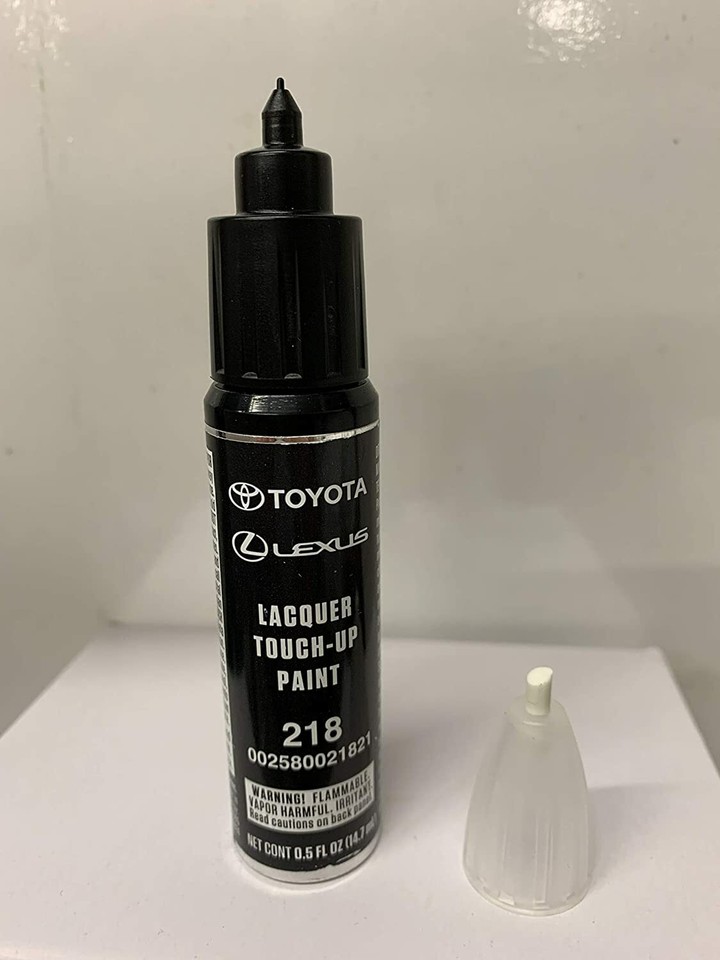 Toyota Touch-Up Paint Kit 218 Attitude Black: Base and Clear | eBay