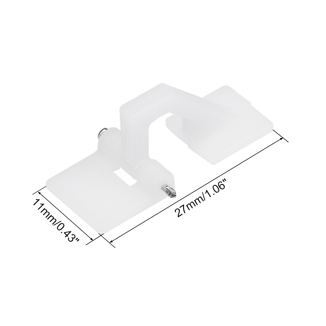 RC Hinges Adjustable Hatch Hinge L27 x W11 mm, for RC Model Airplane ...