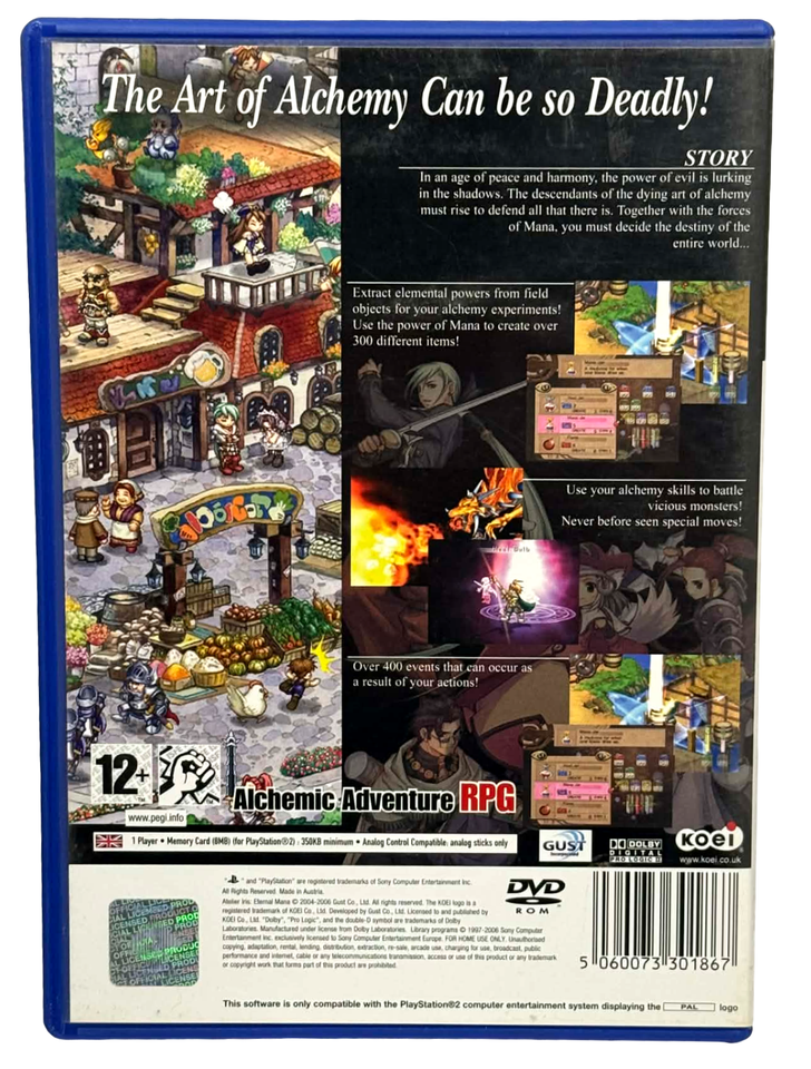 Atelier Iris: Eternal Mana PS2 PAL *Complete* | eBay