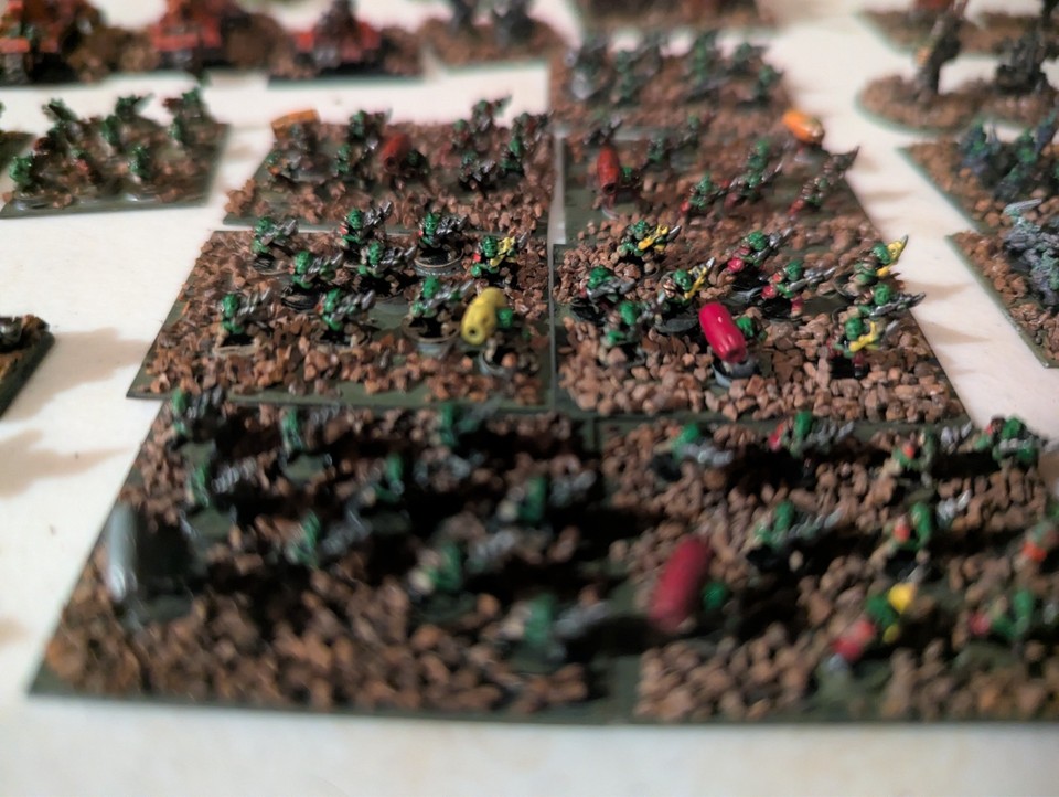 Warhammer 40K Epic scale Orks assorted (Dreadnaughts, Stomper Titans ...