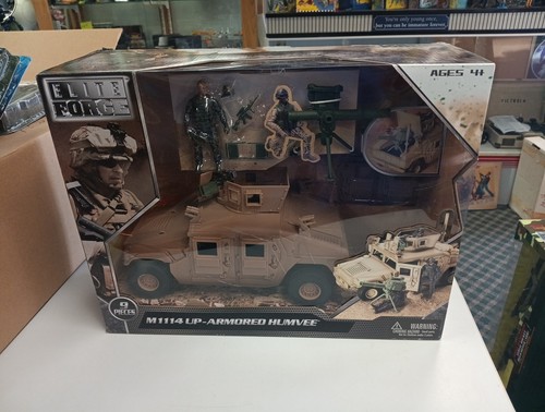1:18 BBI Elite Force U.S Army M1114 Up- Armored Humvee Military Vehicle ...