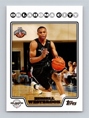 Russell Westbrook 2008-09 Topps Gold Foil Rookie #199 RC FHOF NM-MT | eBay