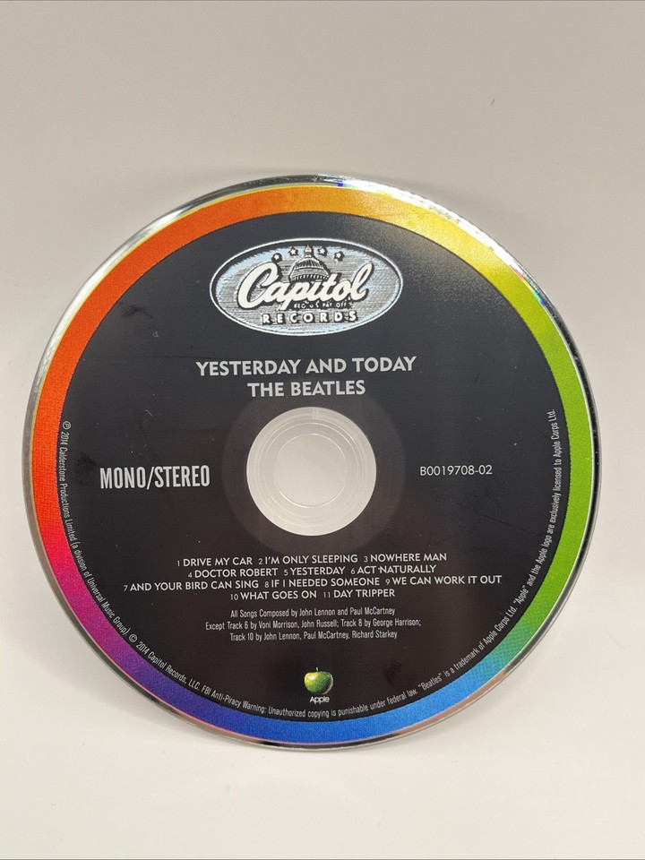 The Beatles Yesterday And Today Butcher Cover CD | eBay