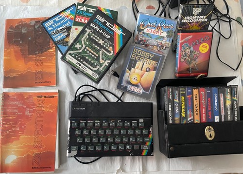 Sinclair ZX Spectrum 48k and 18 game bundle - see description | eBay UK
