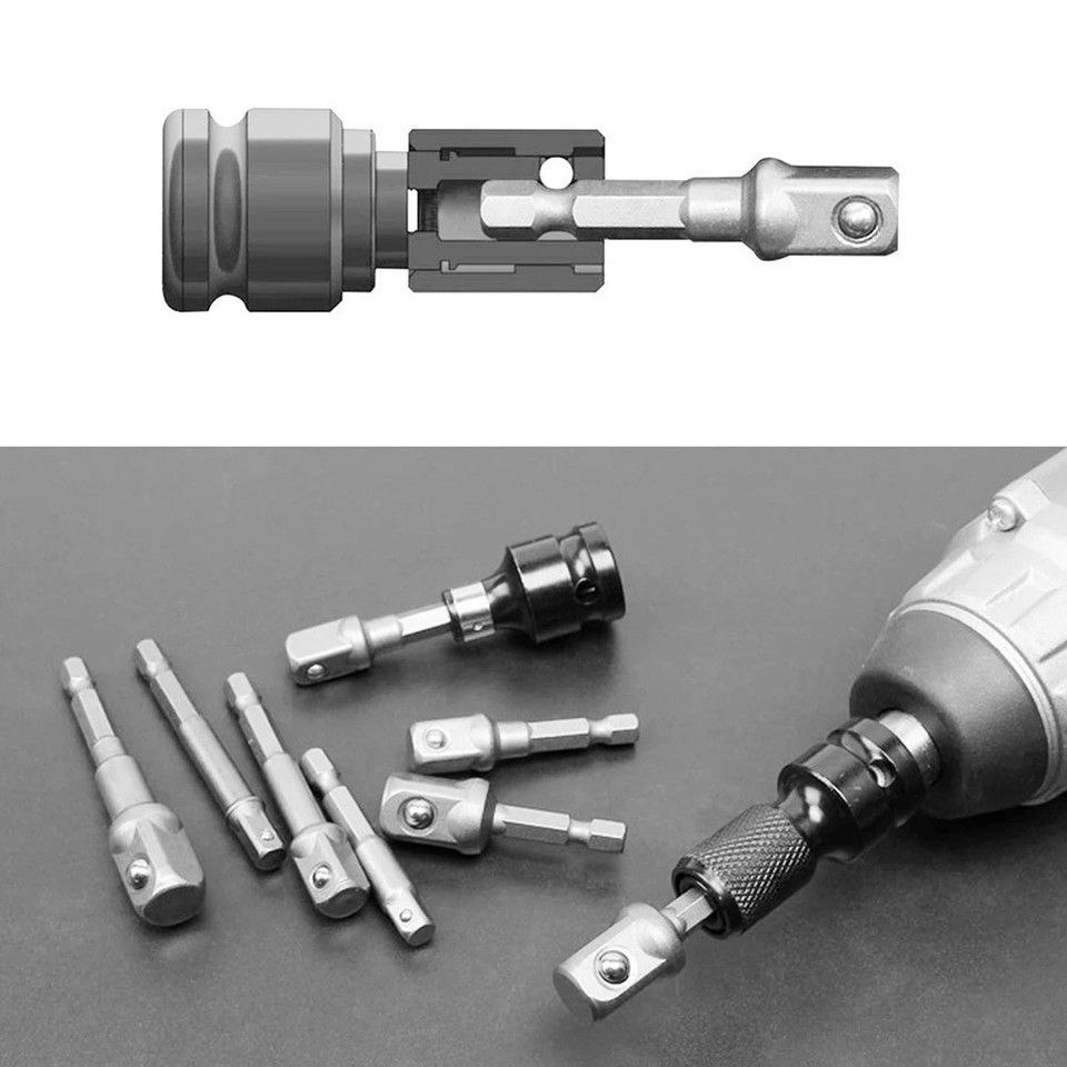 Nice Portable Hand Tools Socket Adapter Bit Adapter 2/3/8pcs 1/2 3/8 1 ...