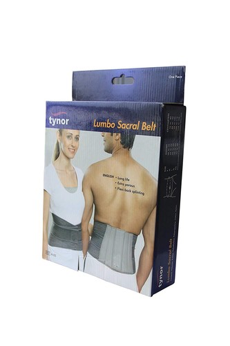 Tynor L.S Belt Lumbo Sacral Belt Lumbopore Back Support Rehabilitation ...