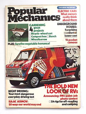 Popular Mechanics March 1977 The Bold New Look of RV's Underground ...