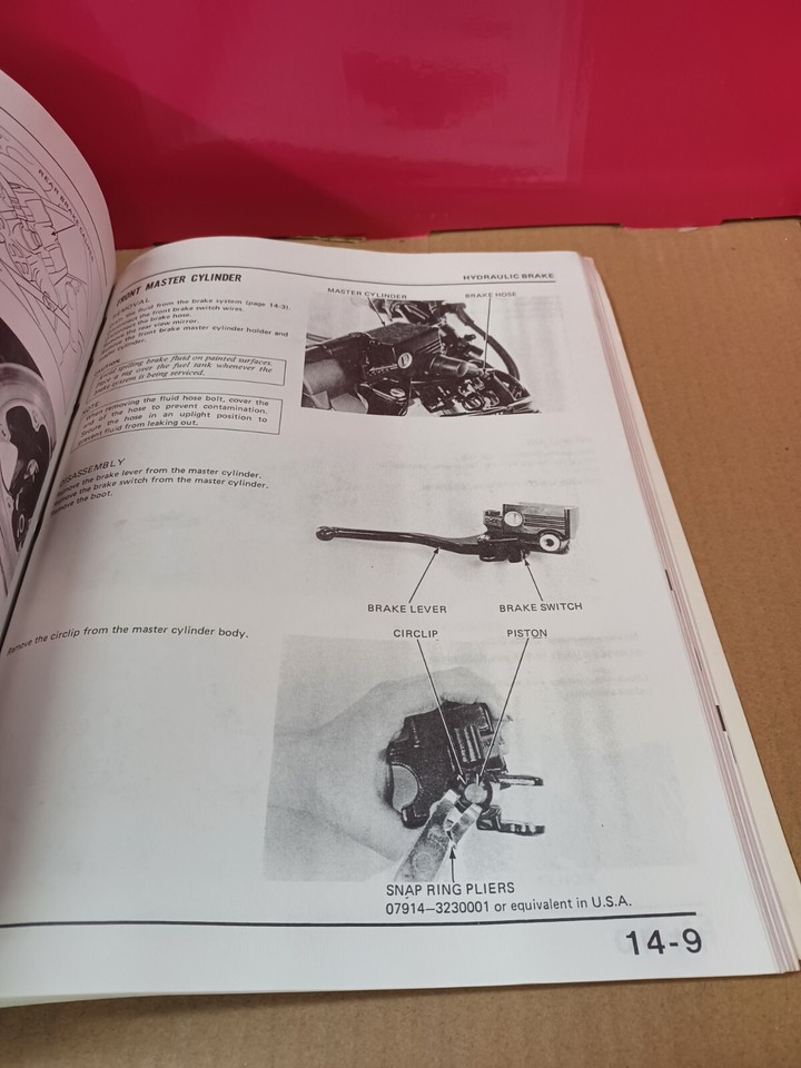 HONDA VF500F 1984-86 INTERCEPTOR 500 FACTORY SERVICE MANUAL | eBay ...