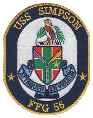 FFG-56 USS Simpson Patch | eBay