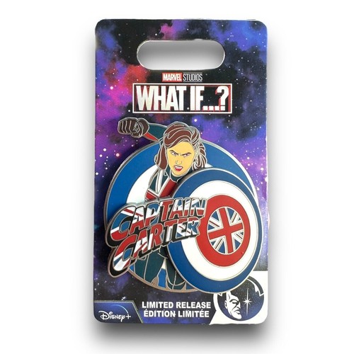 Disney Parks Captain Carter Pin Marvel What If . . . ? Limited Release ...