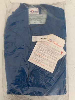 Topps CO07-5515 NOMEX COVERALL 4.5 oz Royal Blue New Vintage Sz 38-S ...