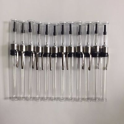 12 EACH REFILLABLE PRECISION NEEDLE POINT OILER WITHOUT OIL (EMPTY ...