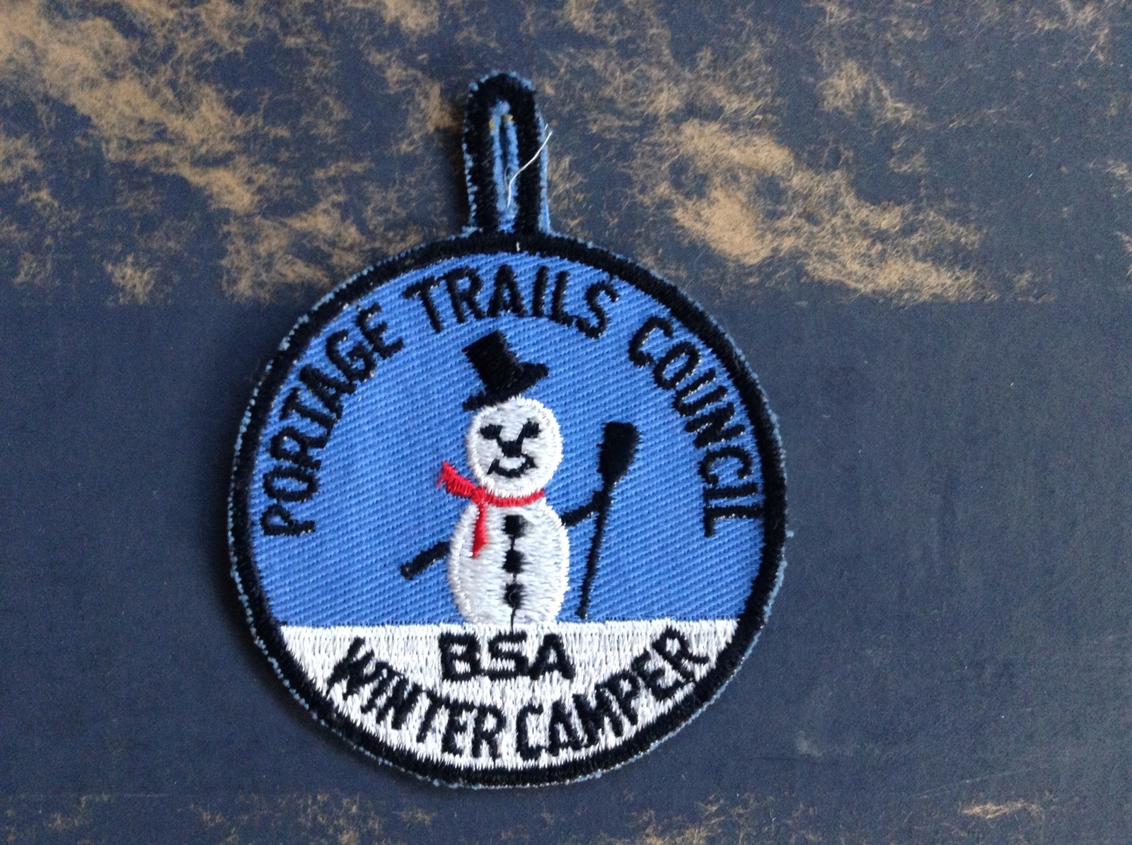 Portage Trails Council Old Mint Winter Camper Scout Camp Patch | eBay
