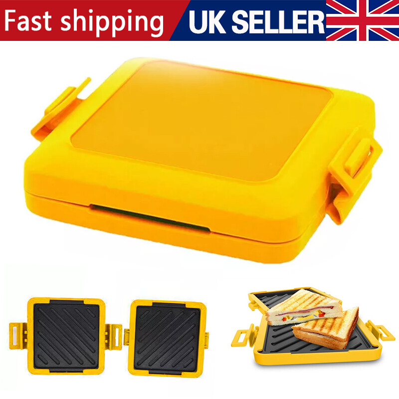 Microwave Toastie Maker-Microwavable Sandwich Toasted Waffle Machine ...