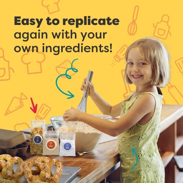 Pretzel Making Kit Real Cooking Set For Kids Ages 512+ With Recipe And ...