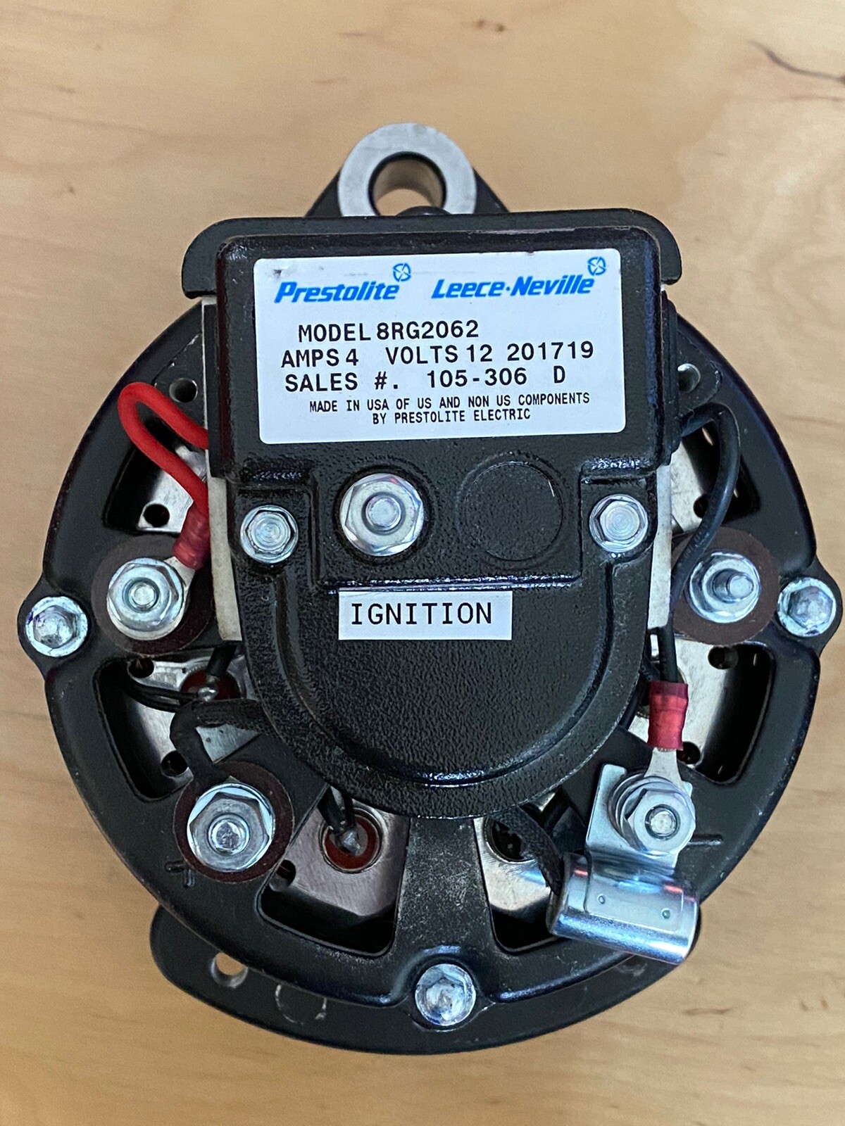 DB Electrical AMO0077 New Alternator Motorola Marine 12 Volt 51 Amp 3 ...