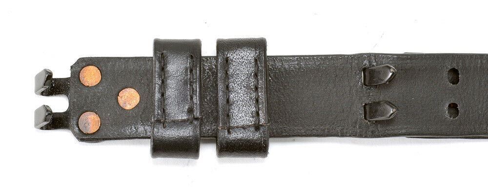 BLACK LEATHER M1907 MILITARY RIFLE SLING M1GARAND 1903 SPRINGFIELD 1 ...