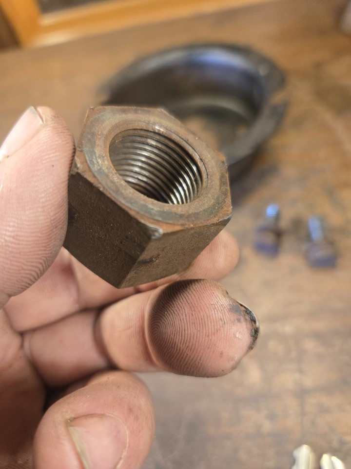 Briggs & Stratton Engine Model 14 Flywheel Nut PULL ROPE STARTER PULLEY ...