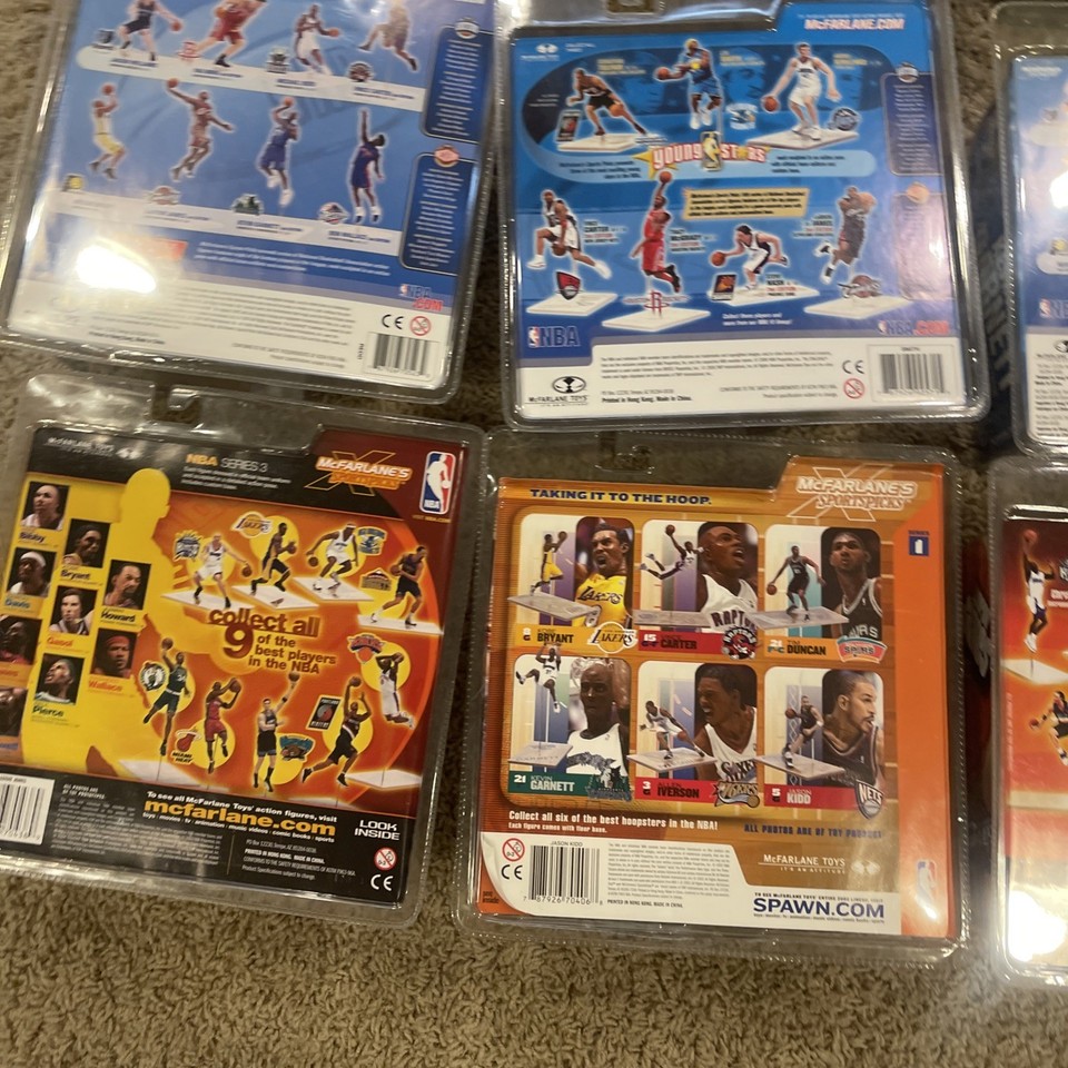 NBA Mcfarlane Lot of 12 Chase Variants Action Figures Lot Collectors ...