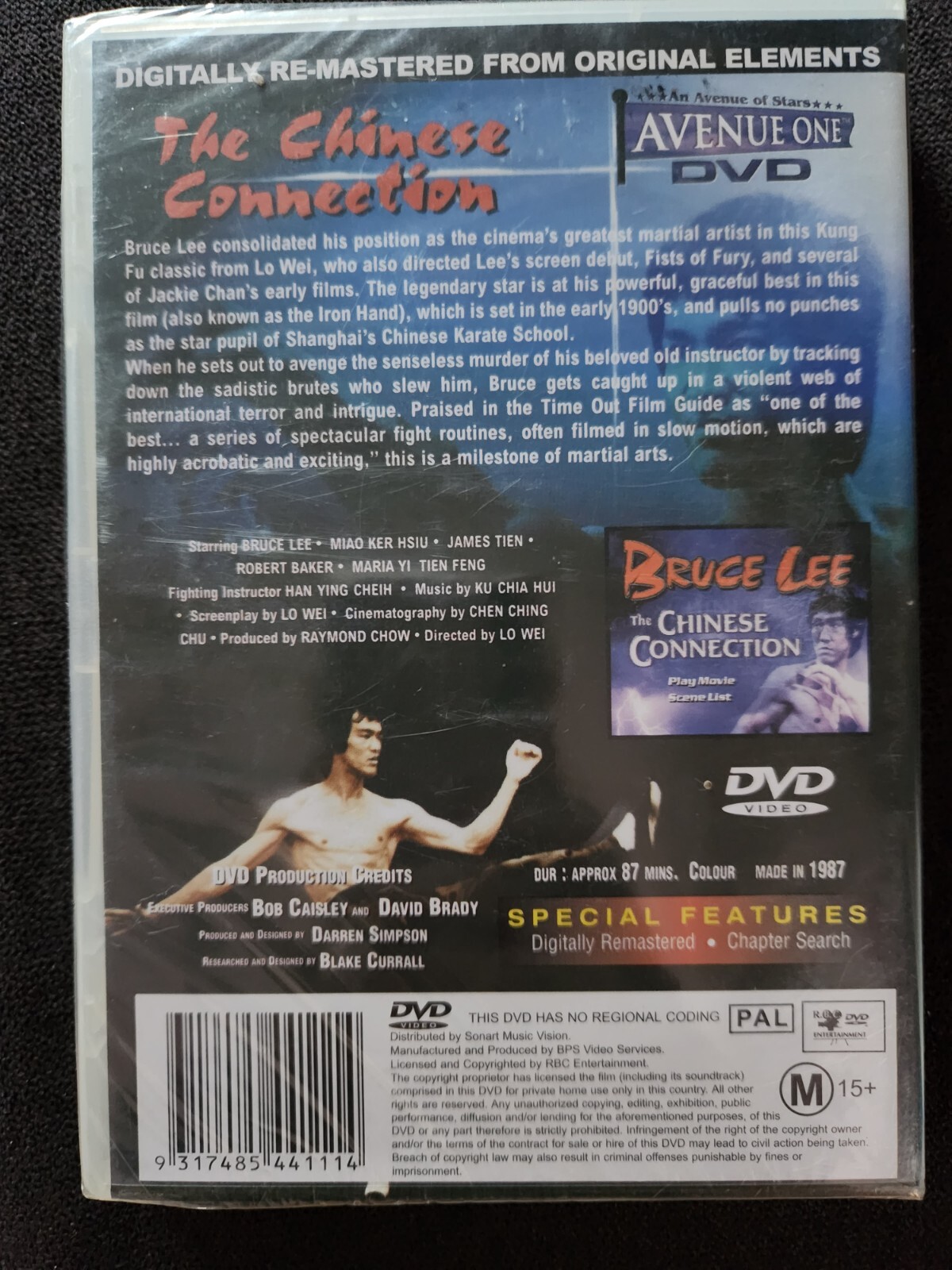 The Chinese Connection DVD All Region PAL Brand New Sealed | eBay