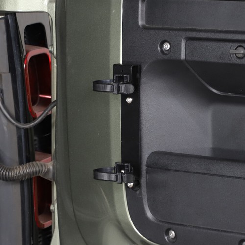 Black Trunk Tailgate Bracket Holder Kit For Land Rover Defender 90 110 ...