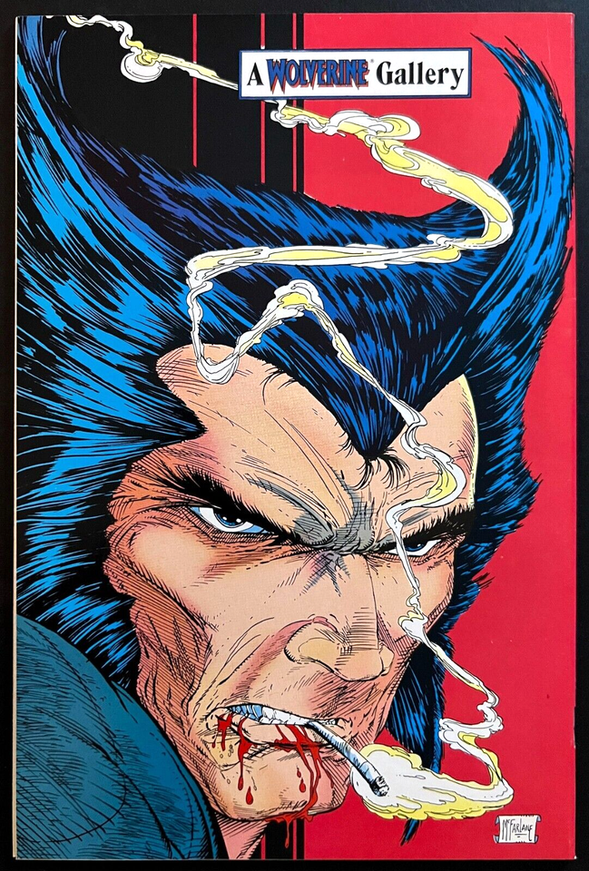 Wolverine #6 Hi-Grade John Buscema Todd McFarlane Back Cover Marvel ...