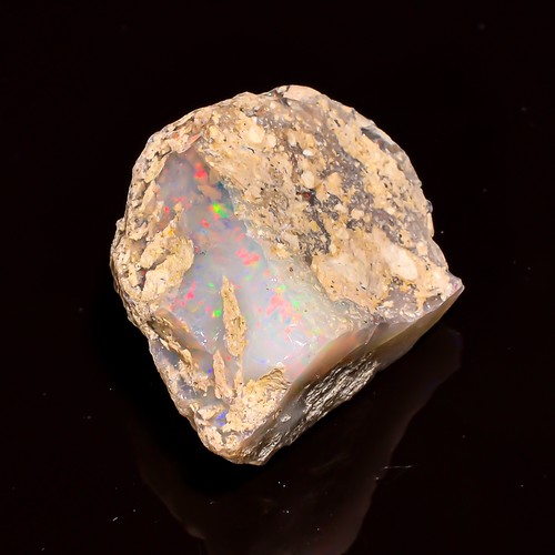 Éthiopien Opale Naturel Jeu De Couleur 59.85CTS 100% Gemme 28x36x16MM ...