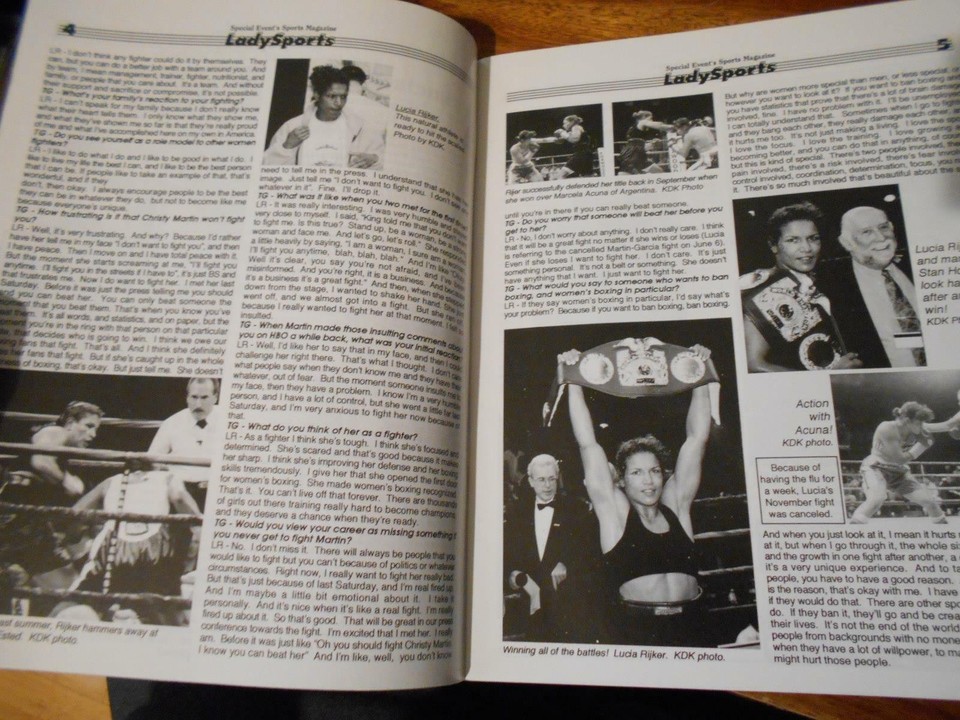 LADYSPORTS #24 female bodybuilding wrestling magazine KC HOUSTON 1998 ...