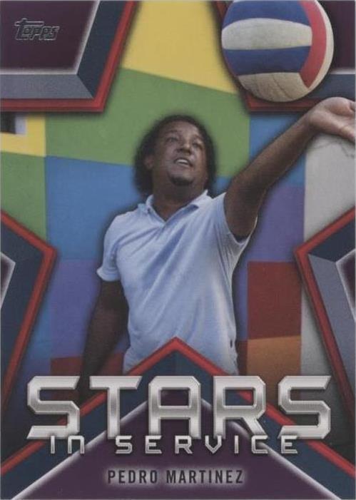 2021 Topps - Stars in Service Pedro Martinez #SIS-15 for sale online | eBay