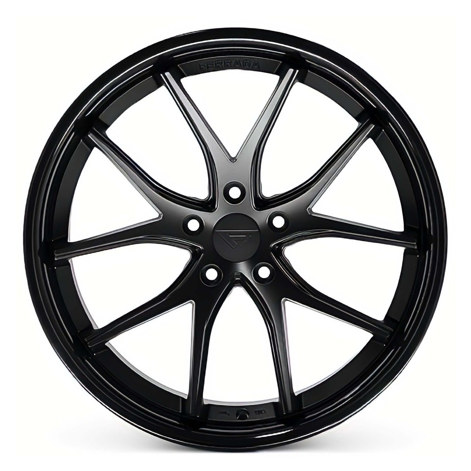 20" FERRADA FR2 MATTE BLACK CONCAVE WHEELS RIMS FITS DODGE CHARGER RT ...