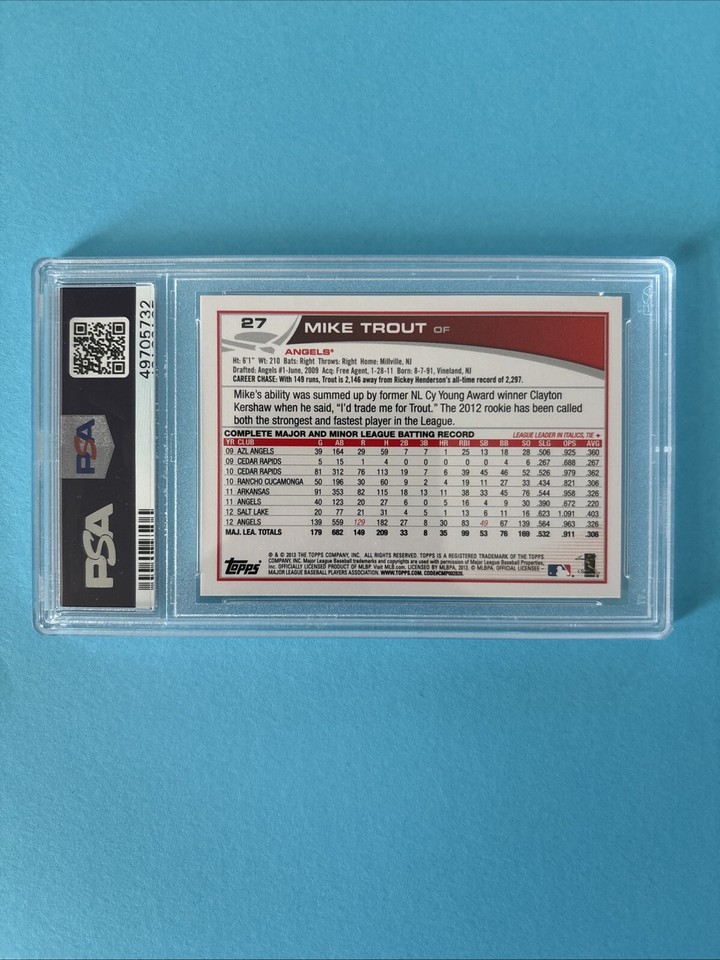 2013 Topps - #27 Mike Trout | eBay