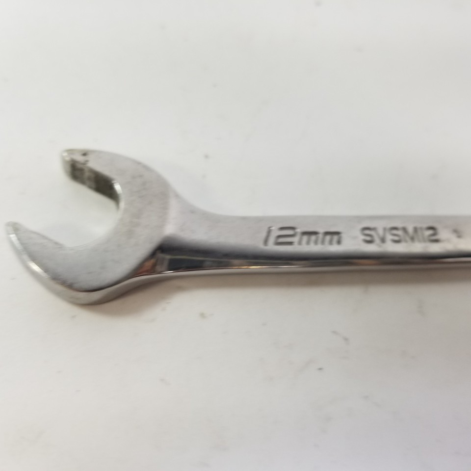 Snap On 12mm Metric SVSM12 Flank Drive Plus Four Way Angle Head Open ...