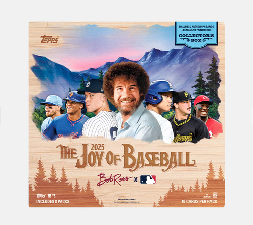 2025 Topps x Bob Ross: The Joy of Baseball Collectors Box Factory ...