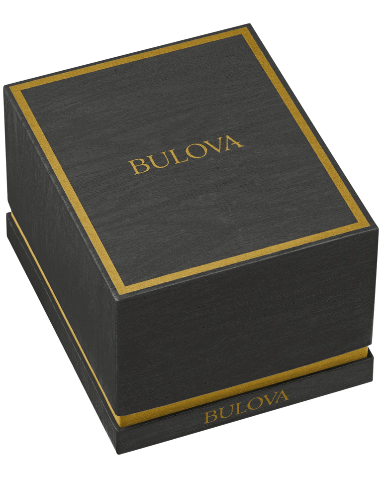 Brand New Bulova 98B422 Men's Surveyor Red Dial Automatic Stainless ...