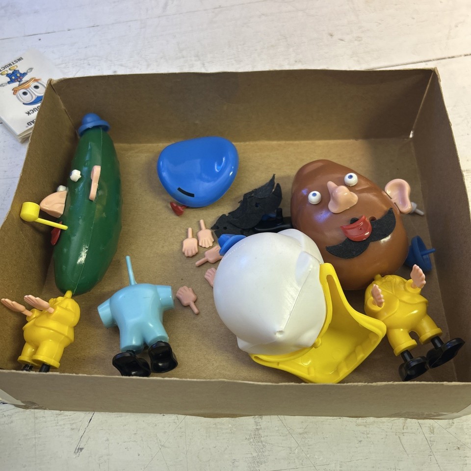 Vintage Mr Potato Head Donald Duck Near Complete with Box 1960's RARE ...