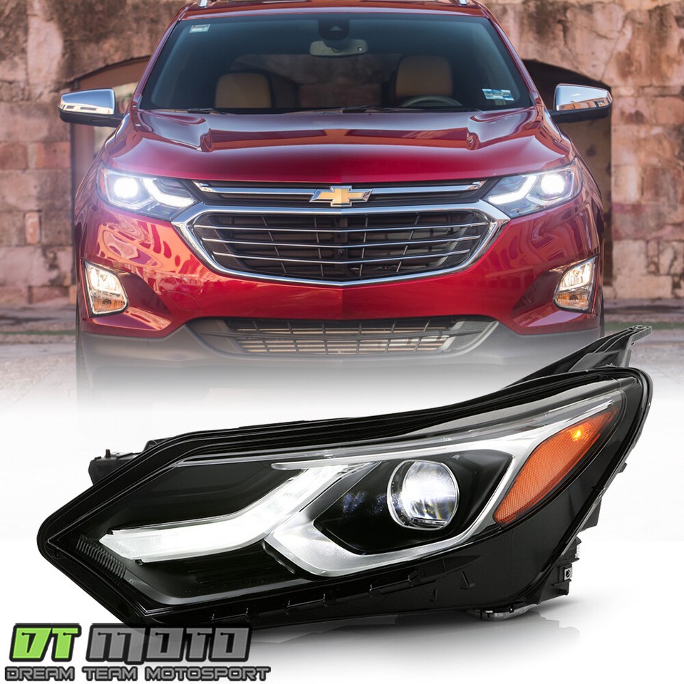[Factory FULL LED w/DRL] 2018-2020 Chevy Equinox Projector Headlight ...
