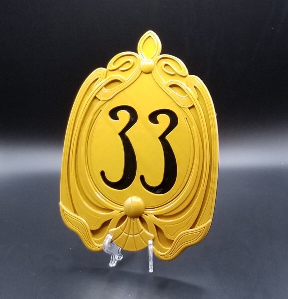 11" New Club 33 Inspired Sign / Plaque (Disney Prop Inspired Replica ...