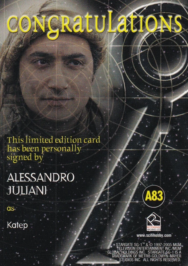 Alessandro Juliani Stargate