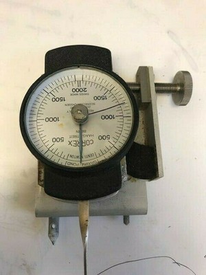 Correx Hagg-Streit Bern 2000 Gram Force gauge meter gram Swiss ...