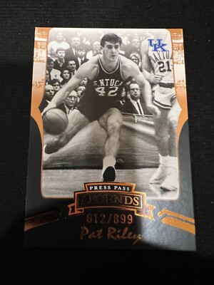 PAT RILEY Kentucky 2006-07 Press Pass Legends #B40 Bronze NBA Parallel ...