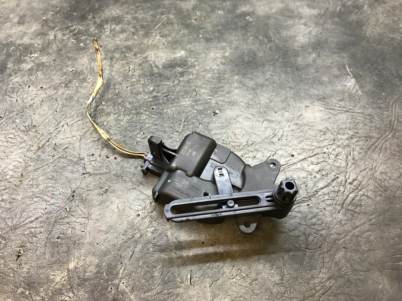 2000 VW POLO 1.4 PETROL 5DR MANUAL HEATER FLAP MOTOR ACTUATOR 1J0907511 ...