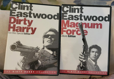 Dirty Harry / Magnum Force DVD Set The Dirty Harry Collection Clint ...