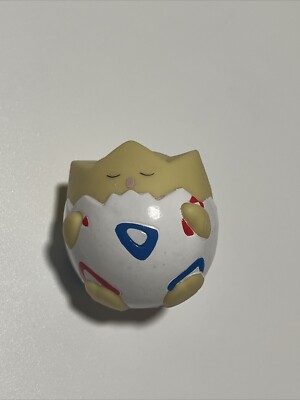 Pokemon Ball Figure Togepi (Sleepy) Bound Ball Bandai 1998 Vintage Toy ...