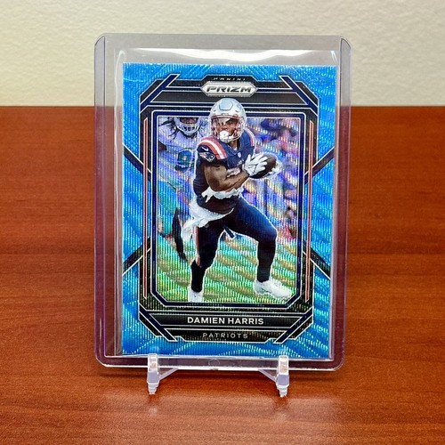 2022 Panini Prizm Damien Harris Blue Wave Prizm Parallel /199 Patriots ...