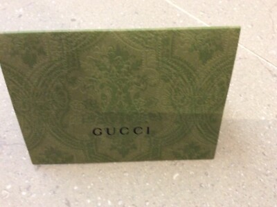 Authentic New Gucci Envelope Receipt Holder Invoice Holder | eBay