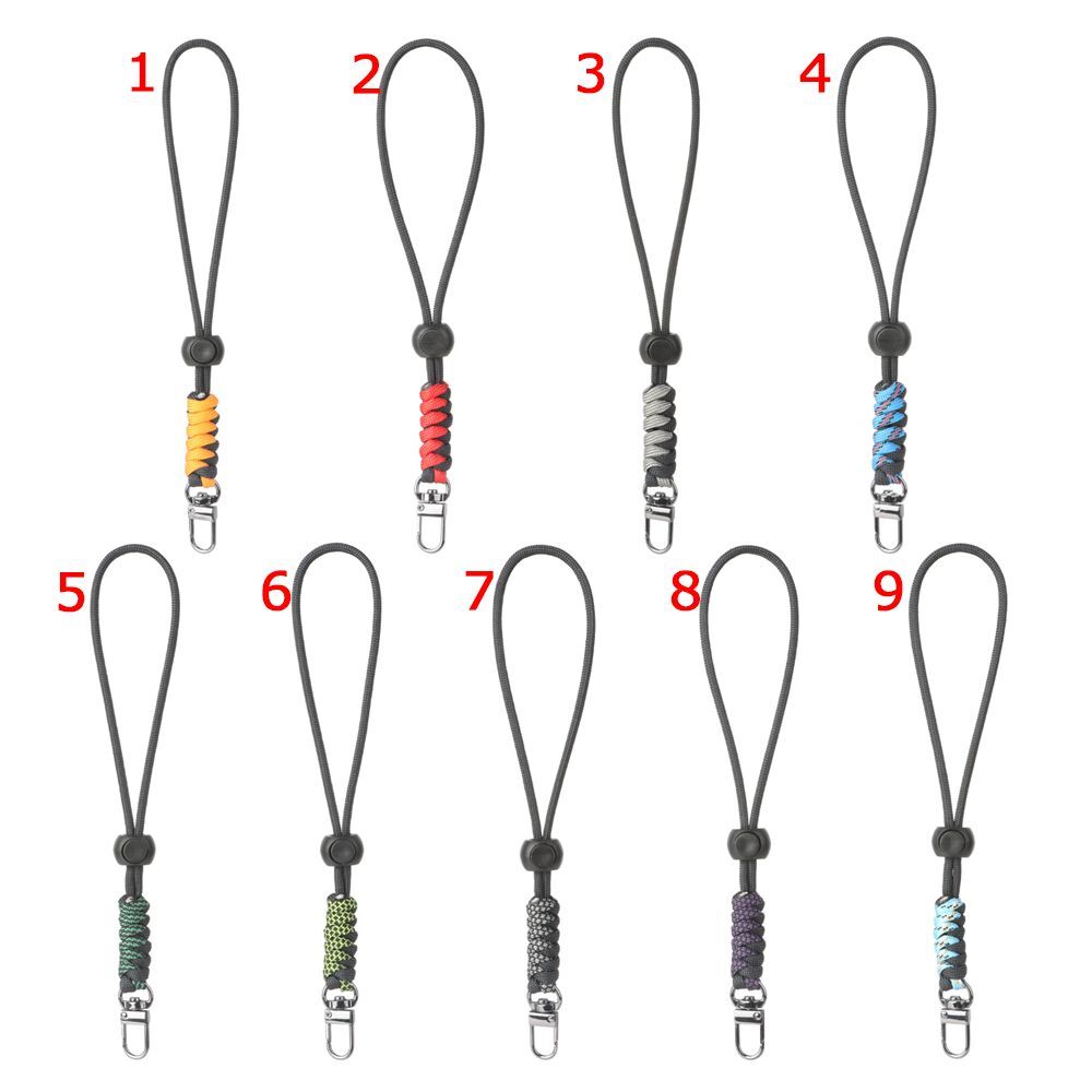 Strength Lanyard Rotatable Buckle Key Ring Parachute Cord Paracord ...